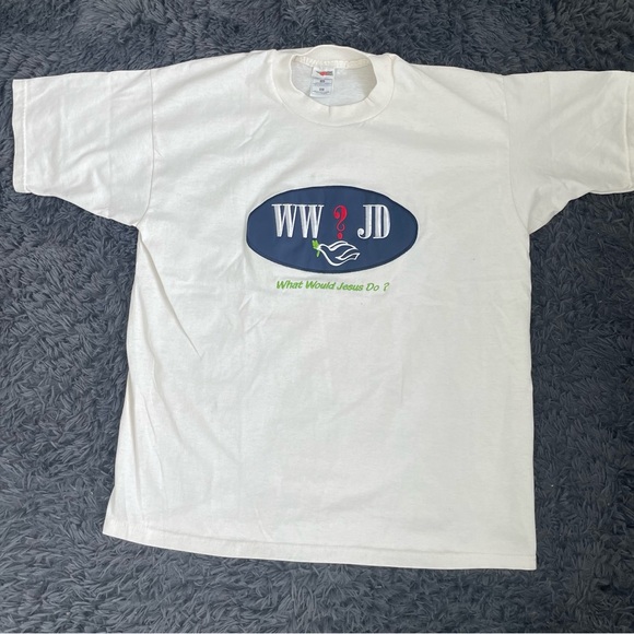 Fruit of the Loom | Shirts | What Would Jesus Do Wwjd Tshirt With A ...